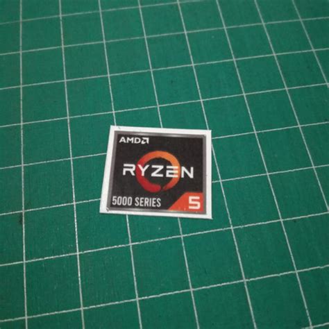 Jual Stiker AMD Ryzen Series Kab Cirebon Djong Creative Tokopedia