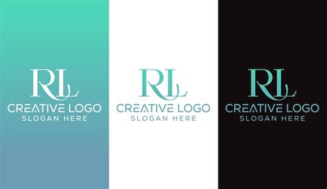 Premium Vector Initial Letter Rl Logo Design Monogram Creative Modern Sign Symbol Icon