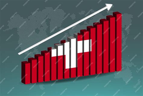 Premium Vector Switzerland 3d Bar Chart Graph Vector Upward Rising