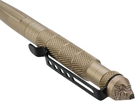 Edc Tactical Ballpoint Pen W Pocket Clip And Glass Breaker Style