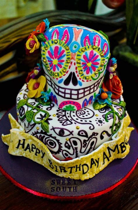 1000 Images About Day Of The Dead Skull Cakes Cupcakes And More On