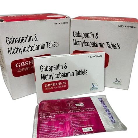 Gabapentin And Methylcobalamin Tablet Us Canada Europe And Asia