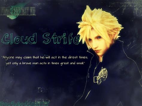 Cloud Strife Quotes Quotesgram