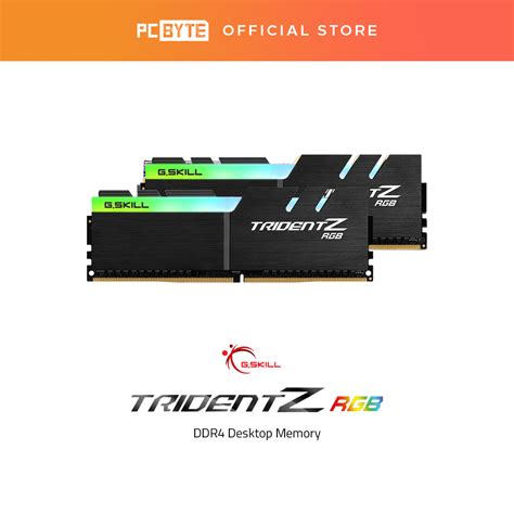 G Skill Trident Z RGB DDR4 Desktop Memory Kit 8GB 16GB 32GB Shopee Malaysia