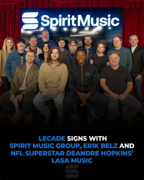 Spirit Music Group Have Formed A Music Publishing Creative Joint