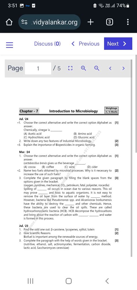 *1. Choose the correct alternative and write | StudyX