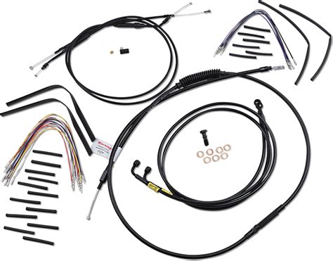 Burly Brand Control Kit 12 Ape Hanger Handlebars — Lifestyle Cycles