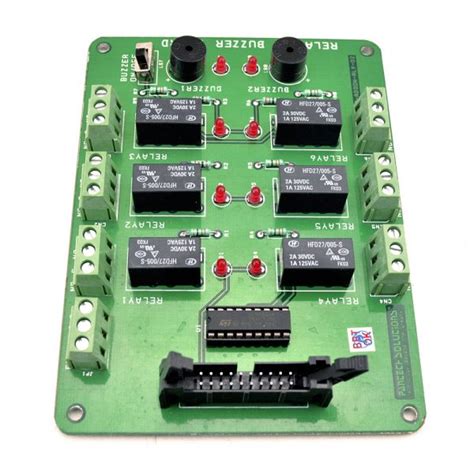 Relay And Buzzer