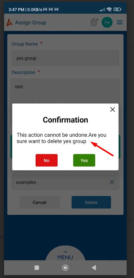 Bug 4297 Delete Group Confirmation Popup Ui Issues Groups Android Redmine