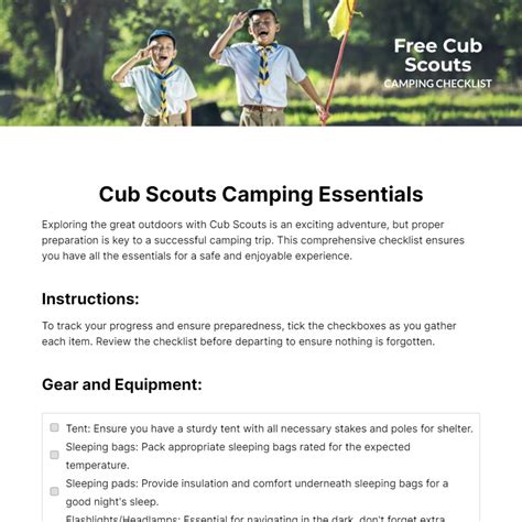 Cub Scout Camping Breakfast Ideas At Debra Schaper Blog