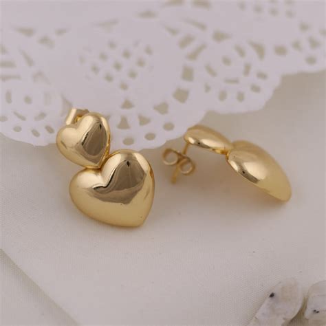 Hazel Heart Earrings Mishthi Art Jewellery