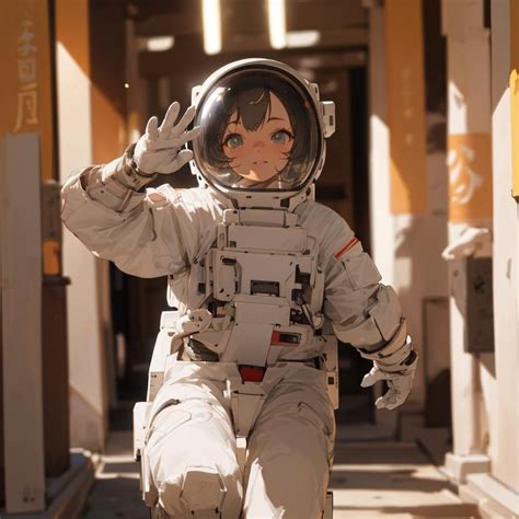 Anime Babe Created With Seaart Ai