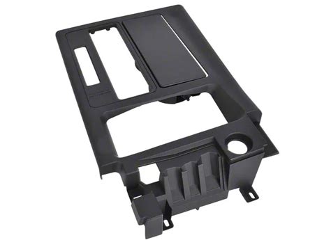 Ecklers Automatic Console Shift Plate Black Rubber Coated 94 96