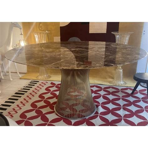 Warren Platner Used Table Knoll The Auctionlab