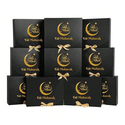 5 10pcs Eid Al Adha Box Sheep Eid Mubarak Have A Eid Candy T Boxes