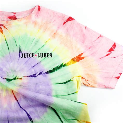Juice Lubes Logo T Shirt Tie Dye £1999 Epic Bleed Solutions