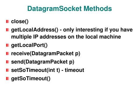 Ppt Networking Support In Java Powerpoint Presentation Free Download