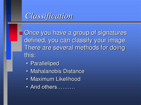 Ppt Introduction To Classification Of Remotely Sensed Imagery Powerpoint Presentation Id3088041