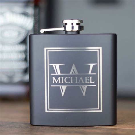 Engraved Personalized Stainless Steel Hip Flasks Ideal For Parties