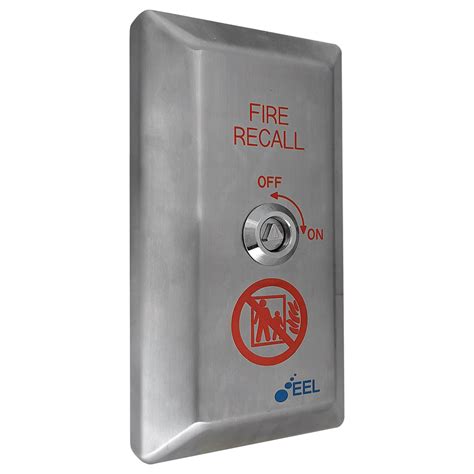 Firefighters Switch Surface Mounted Fire Recall Type Elevator Equipment