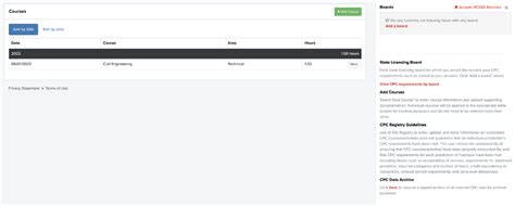 How To Report Your Ce An Ncees Cpc Tracking Step By Step Florida Board Of Professional Engineers