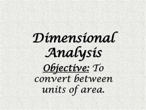 Ppt Dimensional Analysis Powerpoint Presentation Free Download Id3415324