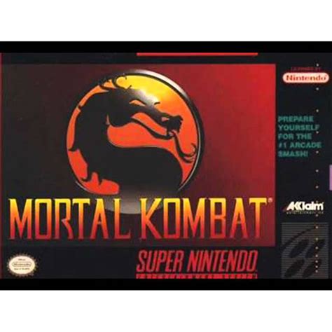 Mortal Kombat Super Nintendo
