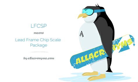 Lfcsp Lead Frame Chip Scale Package