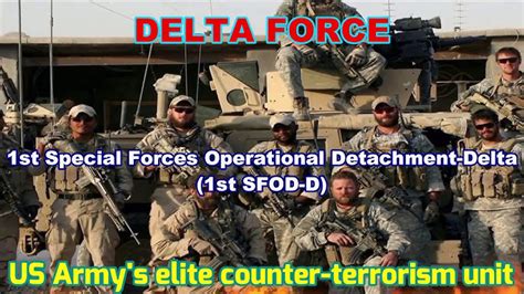 1st Special Forces Operational Detachment Delta 1st Special Forces