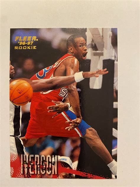 Allen Iverson 1997 Fleer