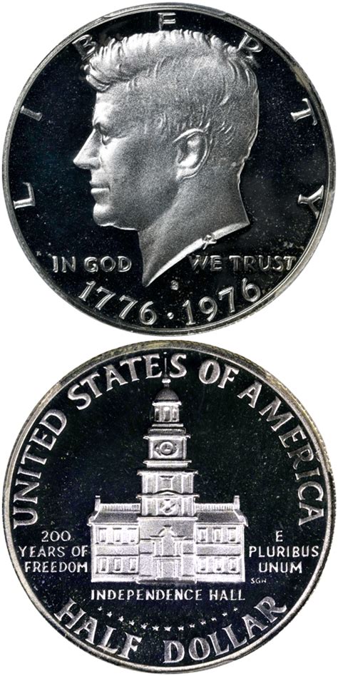 Proof Strike Bicentennial Kennedy Half Dollar 1976 Value Guide