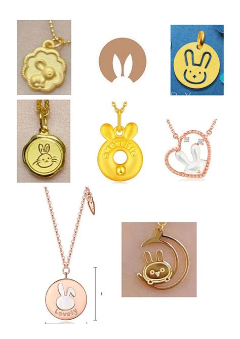 生肖兔吊坠 套链