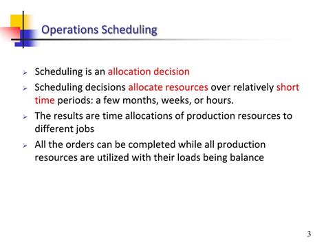 ppt chapter 4 scheduling powerpoint presentation free download