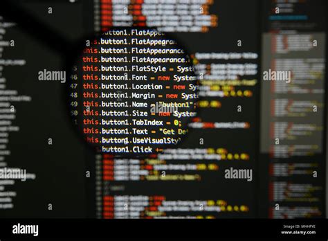 Real C Code Developing Screen Programing Workflow Abstract Algorithm Concept Lines Of C Code
