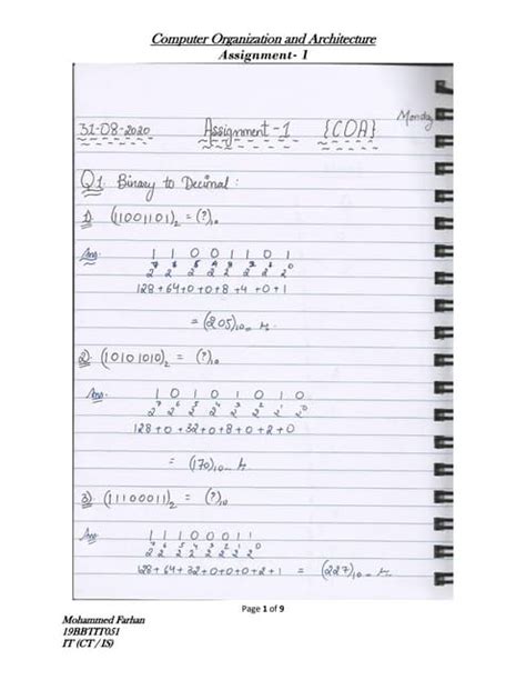 All Types Computer Calculations Pdf