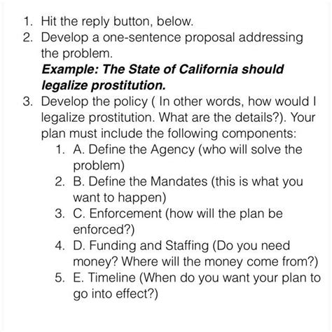 Solved 1 Hit The Reply Button Below 2 Develop A