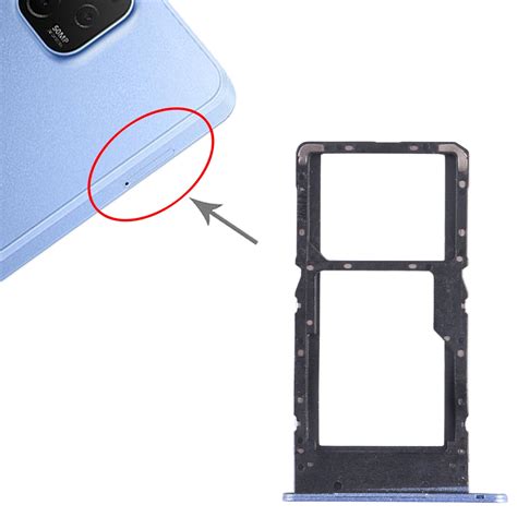 For Huawei Nova Y Sim Sim Micro Sd Card Tray Blue Alexnld Com