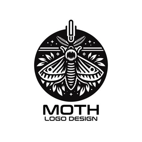 Premium Vector Moth Vector Logo Design