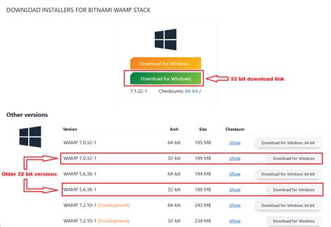 64 Bit When I Try To Open Wamp It Tells Me This Program Can Only Be Installed On Versions