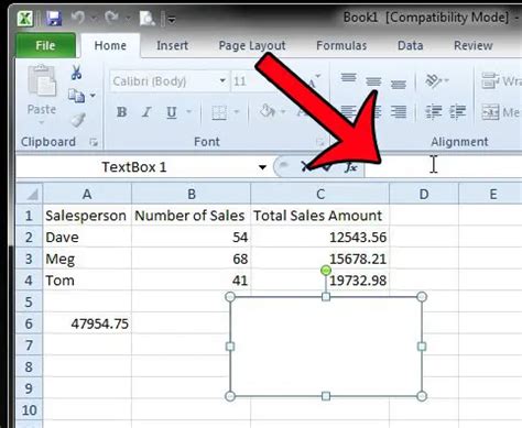 How To Display A Formula Result In A Text Box In Excel Solve Your Tech