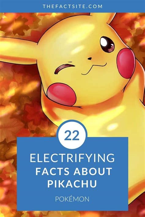 22 Electric Facts About Pikachu Pokémon The Fact Site