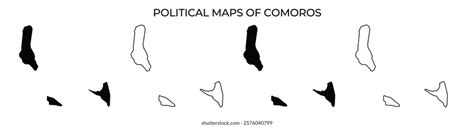 1 402 Comoros Political Map Royalty Free Photos And Stock Images Shutterstock