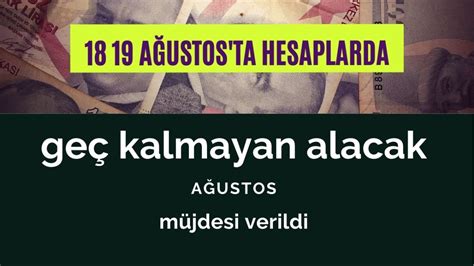 Tckn Son Hanesine Göre 18 19 Ağustosta Ibana Para Yatacak Hemen Kontrol Etmeyenden Şans