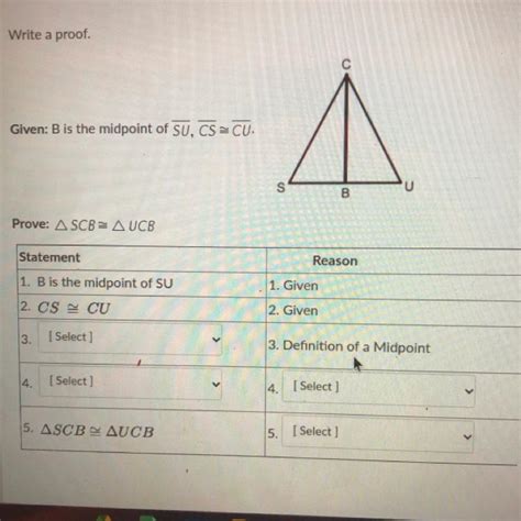 Segment Bisector Definition