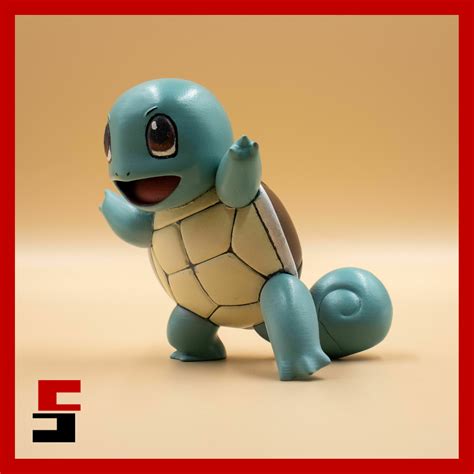 Stl File Pokemon Squirtle 🐉・3d Printing Design To Download・cults