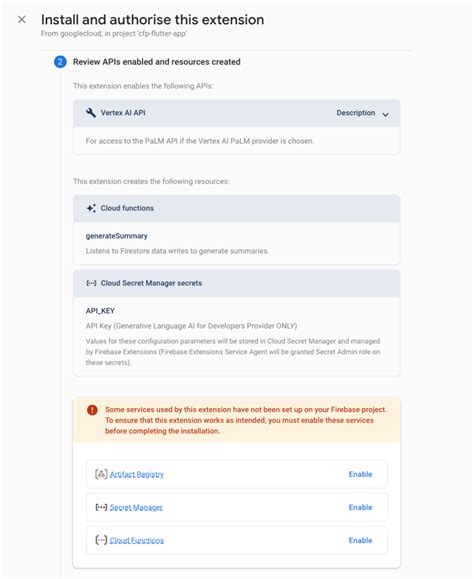 Summarize Text With Palm Api Firebase Extension Invertase