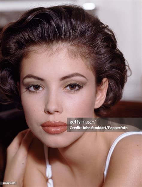 British Actress And Model Jane March Photographed In Paris France On