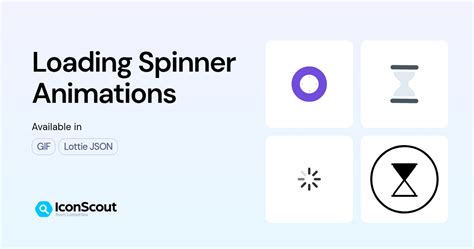 Free Loading Spinner Animations Free Download In  Lottie Json