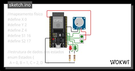 Exemplo Codificacao 08 04 24 Copy Wokwi ESP32 STM32 Arduino Simulator
