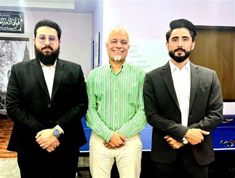 Delighted To Host Umer Saud And Falak Sher From The Cambridge Education